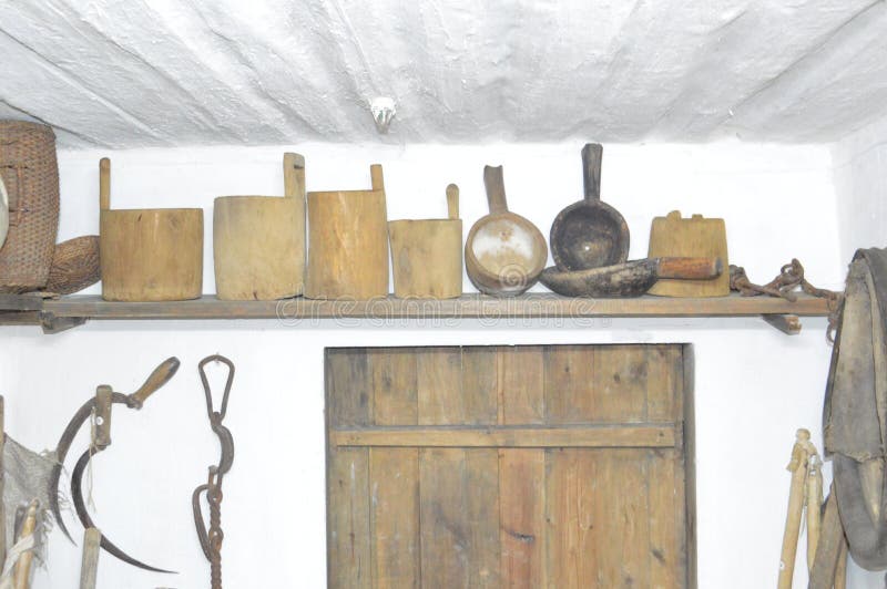 Old Objects of Urban and Rural Life Stock Image - Image of green, view ...