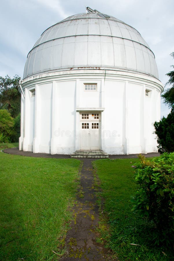 Bosscha Observatory In Indonesia Stock Image - Image of meteorite, high ...