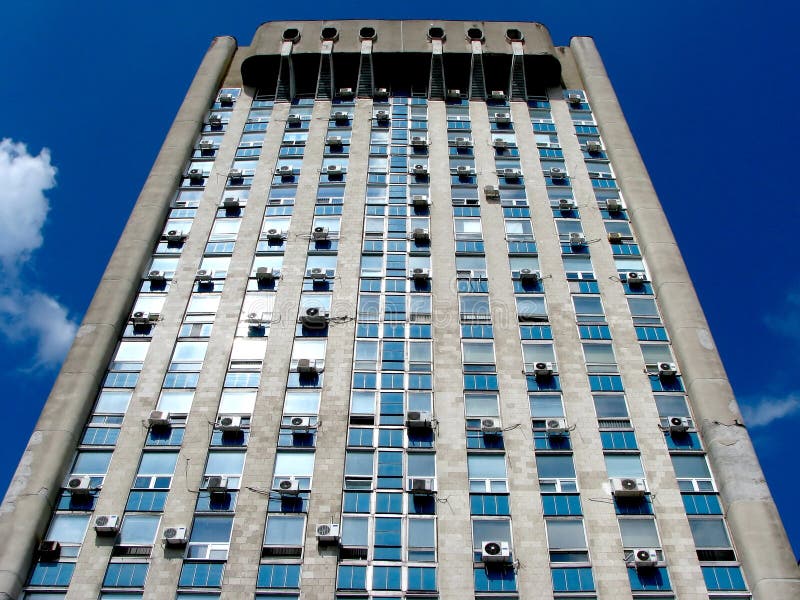 Old office building stock photo. Image of conditioning - 6185822