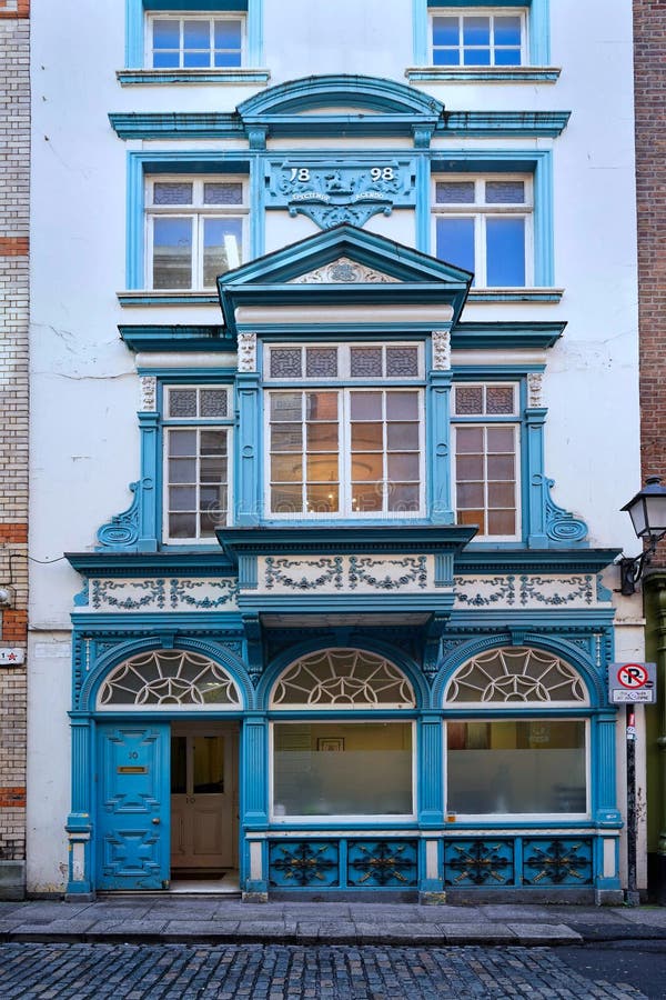 Old Office Building in Dublin Editorial Photography - Image of building ...