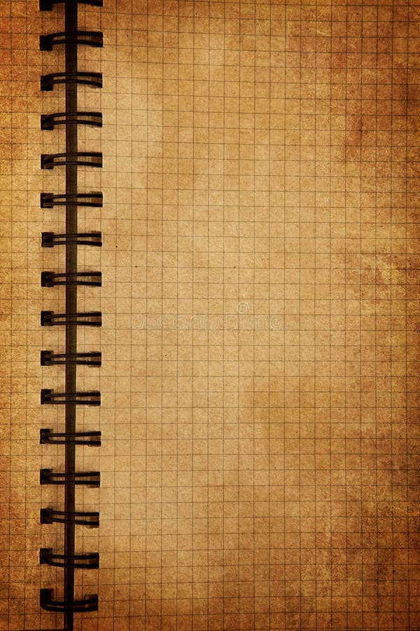 Old open blank notebook stock photo. Image of sepia, antique - 15221860