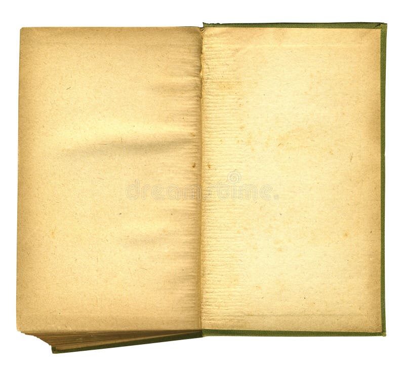 Old Open Book Featuring Rough Paper Texture img