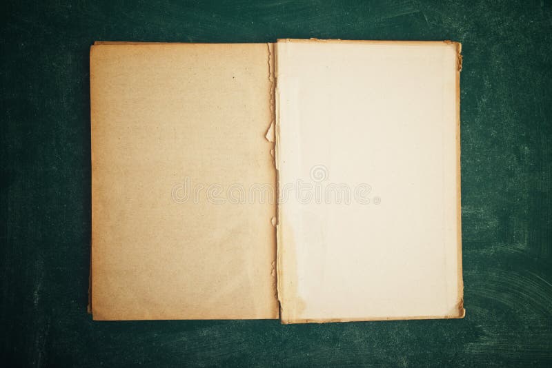 Old open book stock image. Image of texture, yellow, vintage - 34729415