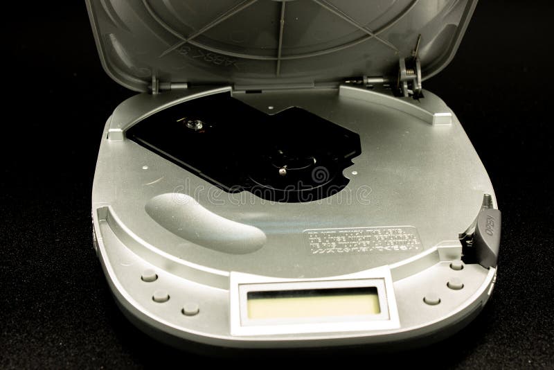 An Old Open CD Player, the Display is Visible, the Internal Keys, but ...