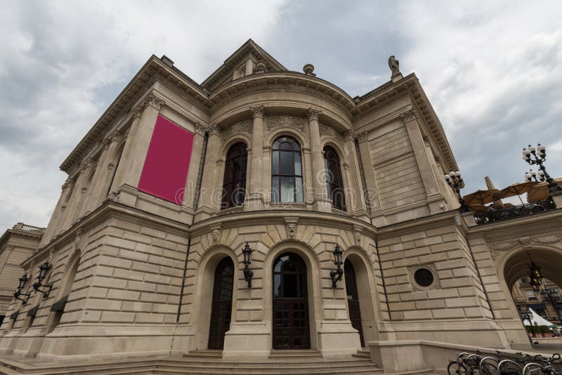 Old Opera Frankfurt am Main Germany Stock Photo - Image of architecture ...