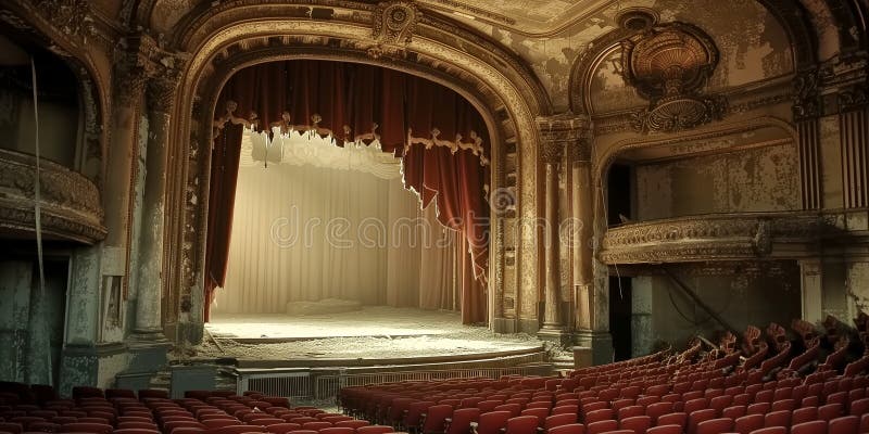 Old Opera House - Generative AI Stock Illustration - Illustration of ...