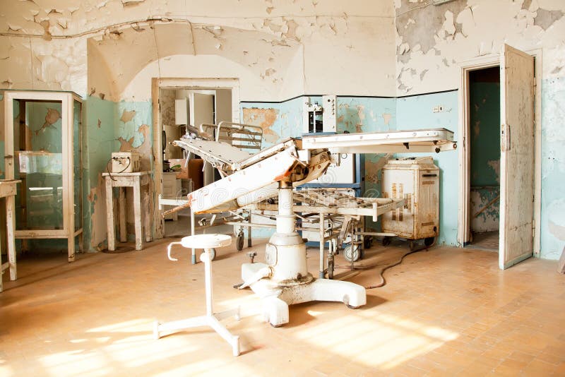 Old operating room stock image. Image of operating, messy - 46551861