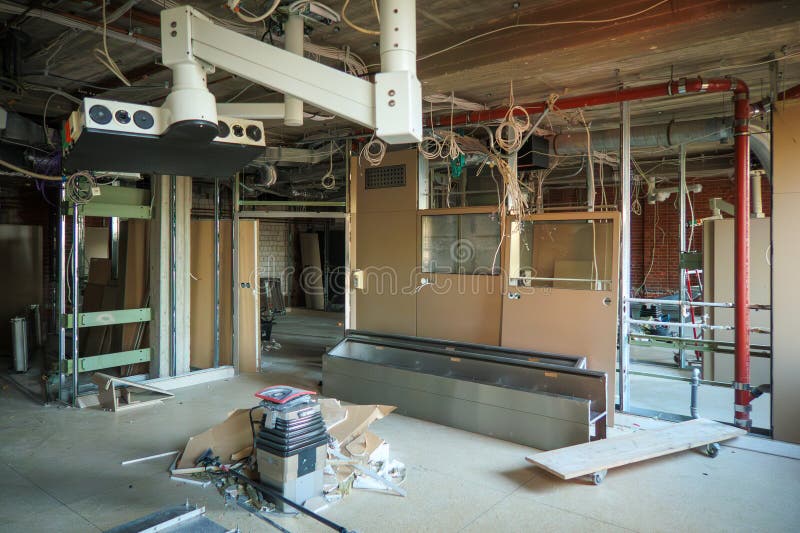 An Old Operating Suite Was Completely Gutted in Order To Rebuild it ...