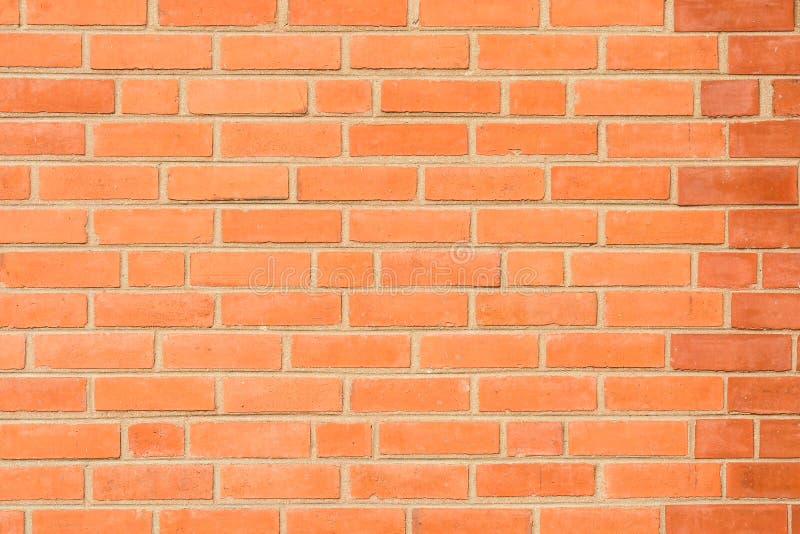 Old orange brick wall. stock photo. Image of dirty, interior - 167188064