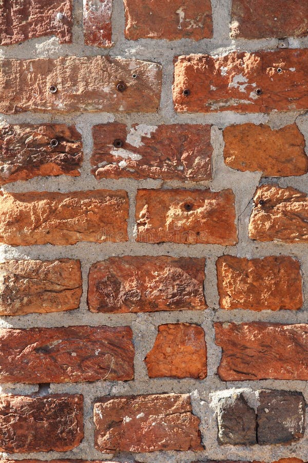 Old Brickwork Texture. Ancient Brick Wall. Stock Image - Image of ...