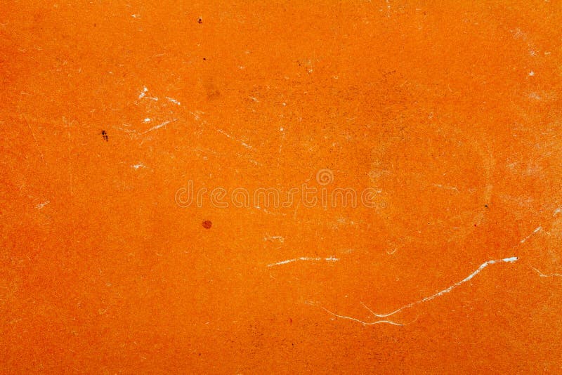 Old Orange Paper Texture with Scratches and Dirty Spots. Abstract ...