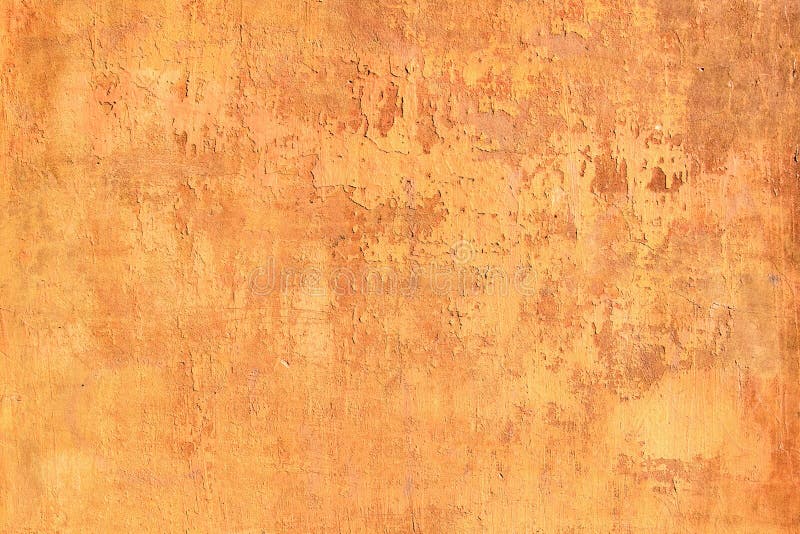 The Orange Plaster Texture Brings a Sense of Vibrancy To the ...