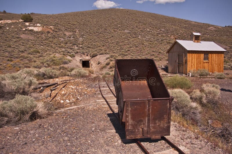 Old Ore Cart stock photo. Image of reno, berlin, wild - 15888924