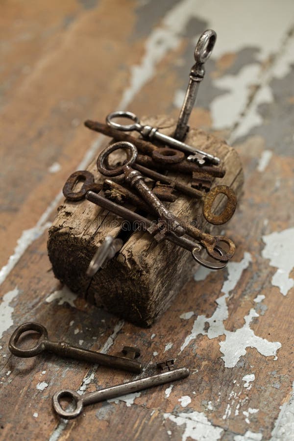Old, ornate keys stock photo. Image of rust, secure, security - 42971448