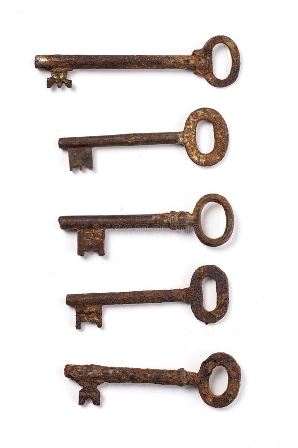Old, ornate keys stock image. Image of large, background - 42971733