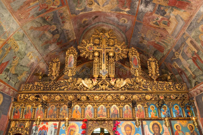 Old orthodox altar stock photo. Image of ancient, historical - 46140588