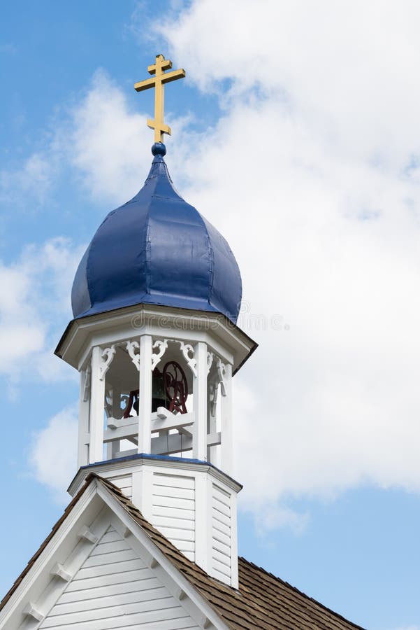 Old Orthodox Christian Church Stock Photo - Image of country, blue ...