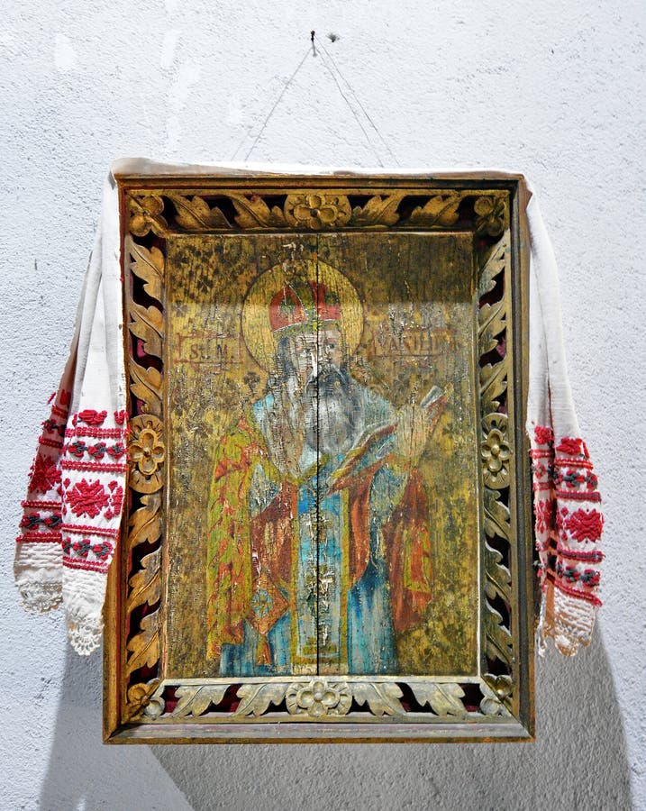 Old orthodox icon stock photo. Image of godliness, bible - 25942270