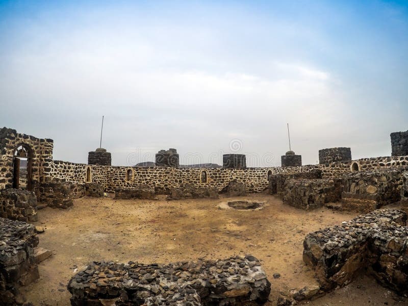 Old Ottoman Fort in Jeddah Saudi Arabia Stock Image - Image of white ...