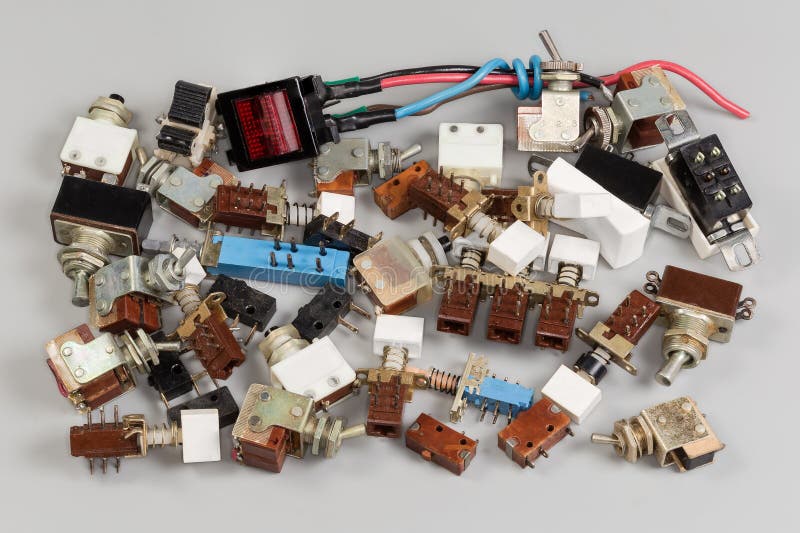 Old Outdated Electrical Switches Stock Photos - Free & Royalty-Free ...