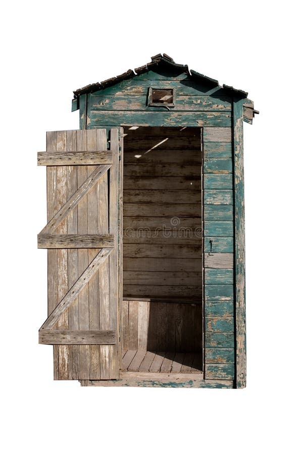 Outhouse stock image. Image of campground, pioneer, country - 5372581