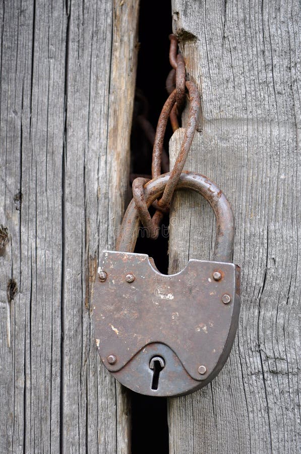 Huge padlock stock image. Image of closed, lock, heavy - 141007