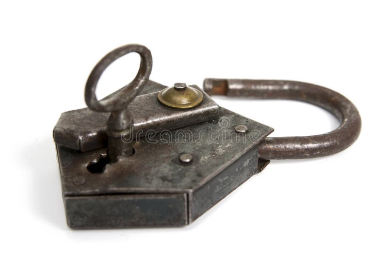 Old Padlock stock image. Image of privacy, retro, traditional - 43030877