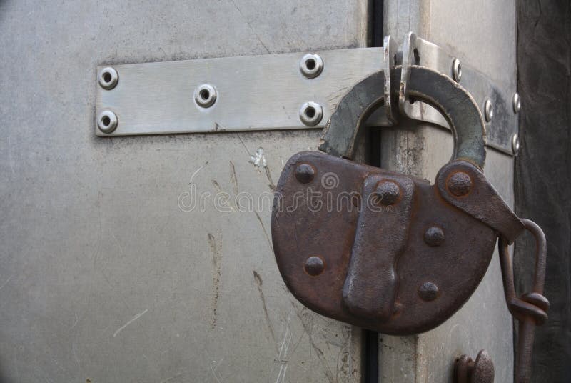 Heavy lock stock image. Image of crome, safe, background - 20155241
