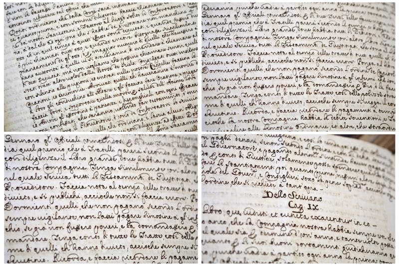 Old pages. stock photo. Image of vellum, writing, calligraphy - 19320712