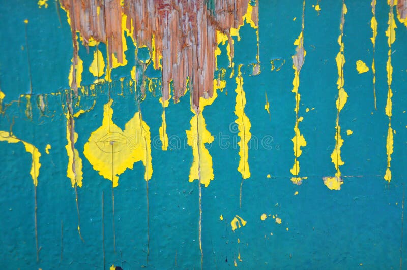 Old paint. stock photo. Image of exfoliate, enamel, finish - 7634370