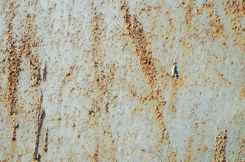 Old Paint on Rusty Metal Texture Stock Photo - Image of metal, effect ...