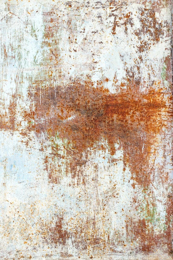 Old Paint on Rusty Metal Texture Stock Image - Image of rough, rustic ...
