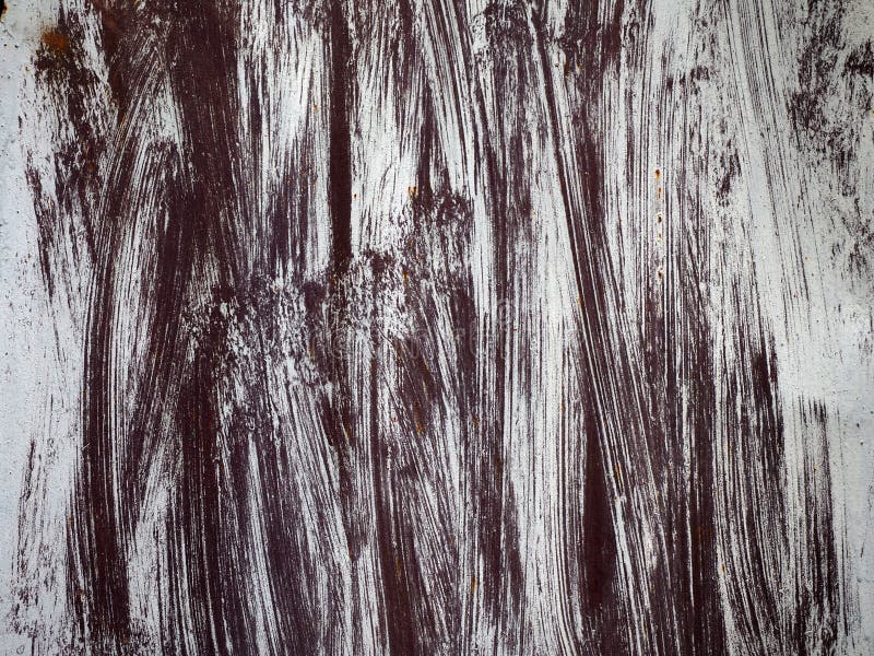 Old Paint Stains on an Iron Sheet, Background Stock Image - Image of ...