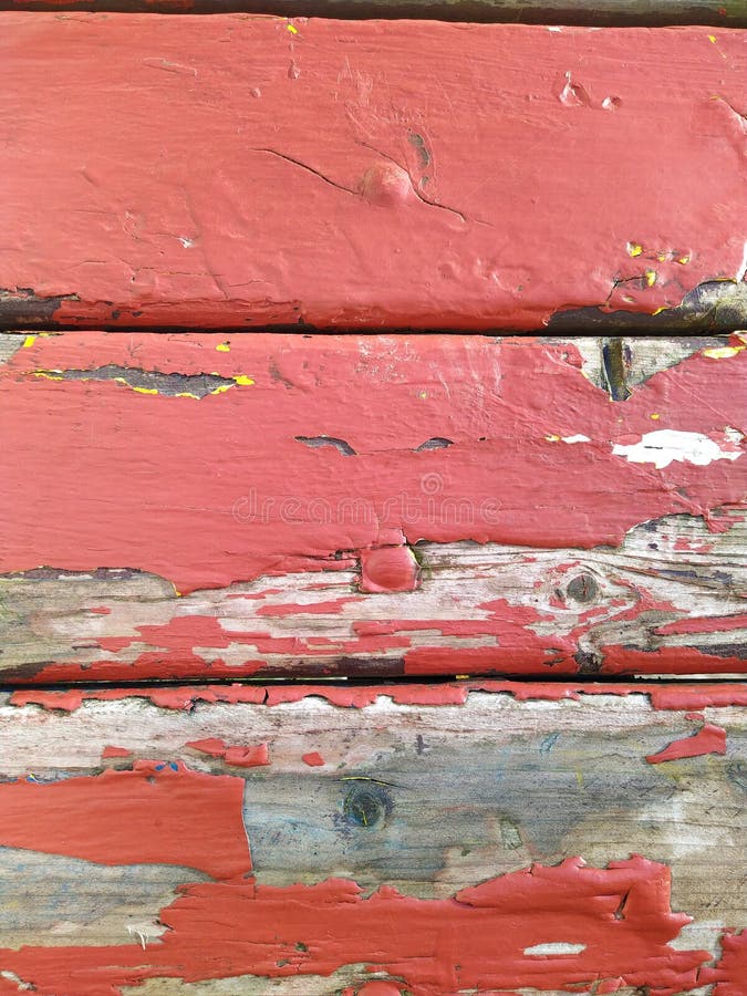 Old Painted Board with Which Paint Peels Off Stock Image - Image of ...