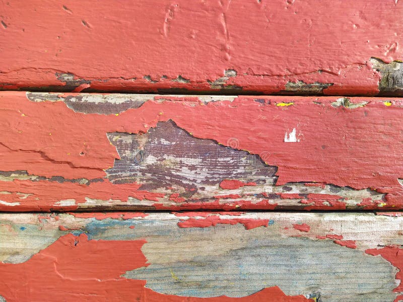 Old Painted Board with Which Paint Peels Off Stock Photo - Image of ...