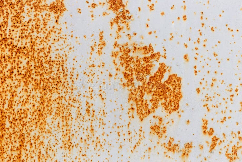 Old Painted Metal Texture with Traces of Rust Stock Image - Image of ...