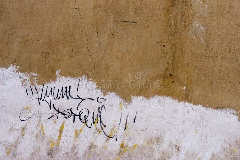 Old Painted Wall Texture with Graffiti Tag Editorial Stock Image ...