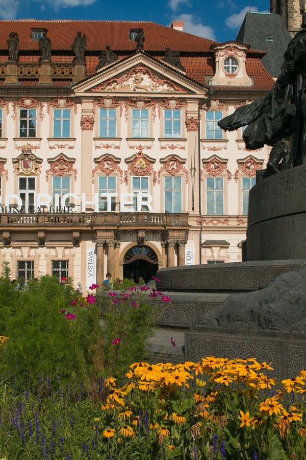 Old Palace in the Main Square of Prague City Editorial Image - Image of ...