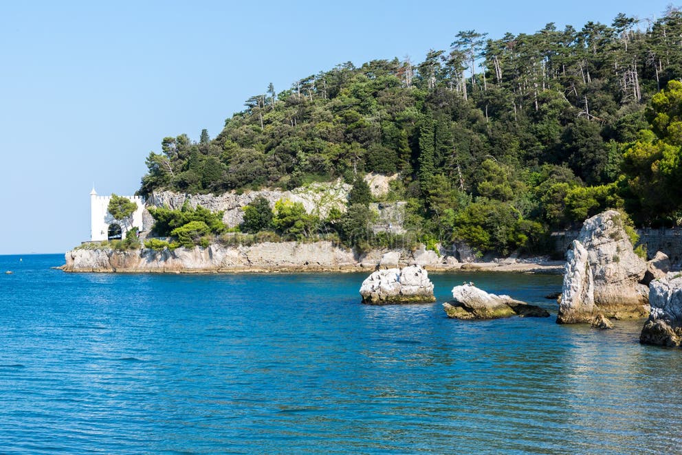 Old palace in Trieste stock image. Image of medieval - 61824783