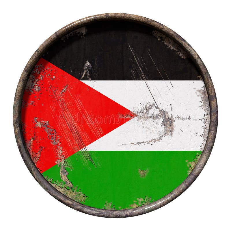 Old Palestine flag stock illustration. Illustration of palestine ...