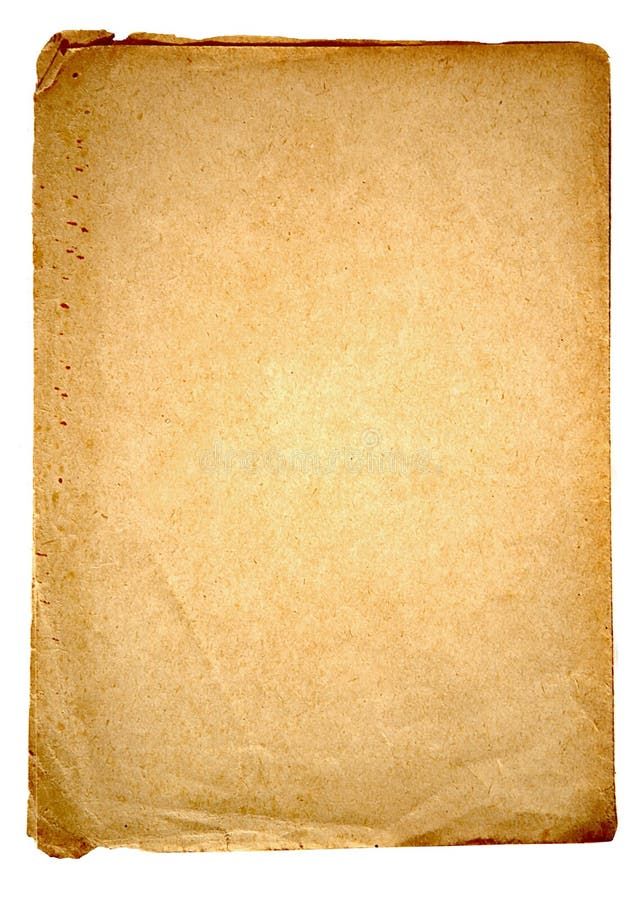 Old paper stock image. Image of broken, damaged, scrapbook - 13646383