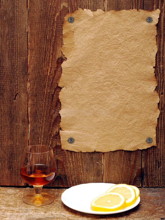 Old paper stock photo. Image of brown, frayed, poster - 19003902