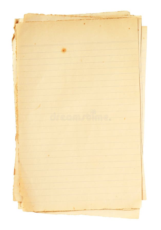 Old Note Paper stock photo. Image of dirty, lined, abstract - 10479692