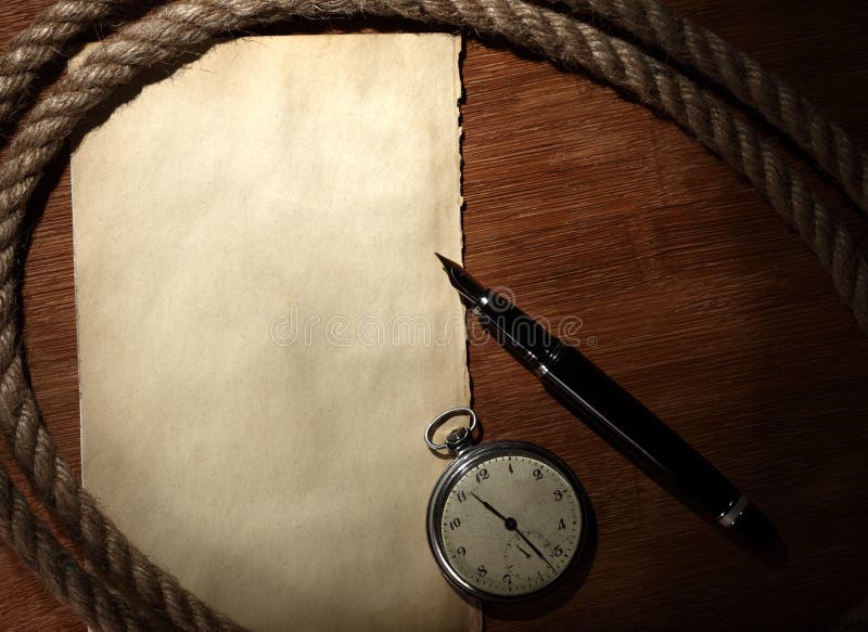 Old paper, stock image. Image of fountain, rusty, paper - 23604669