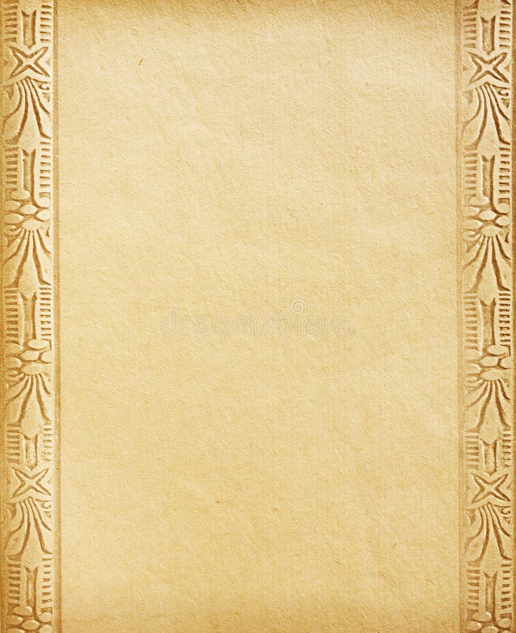 Vintage Blank Paper Template Stock Image - Image of ornament, stains ...