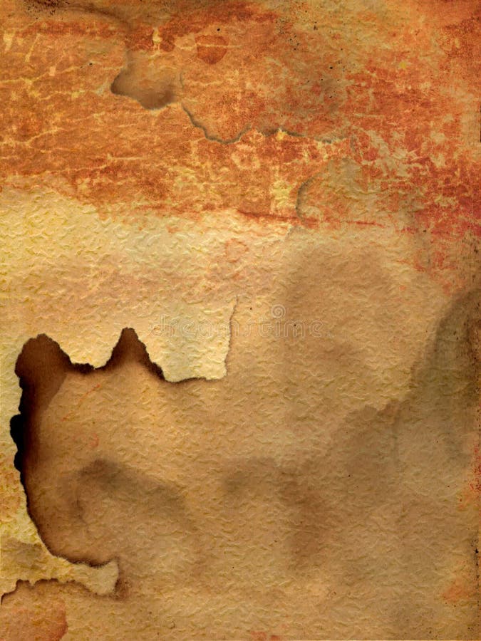 Old Textured Paper with Decrepit Edge. Stock Photo - Image of dried ...