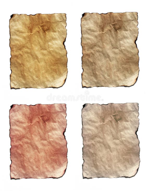 Old paper stock photo. Image of medieval, damaged, letter - 4393462