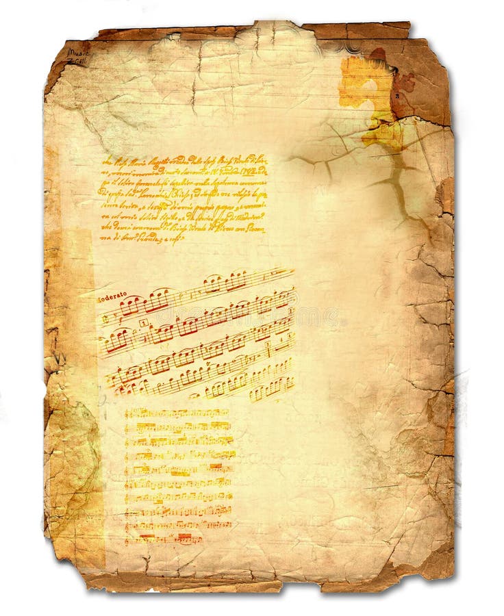 Old Paper Abstract Grunge Background Stock Illustration - Illustration ...
