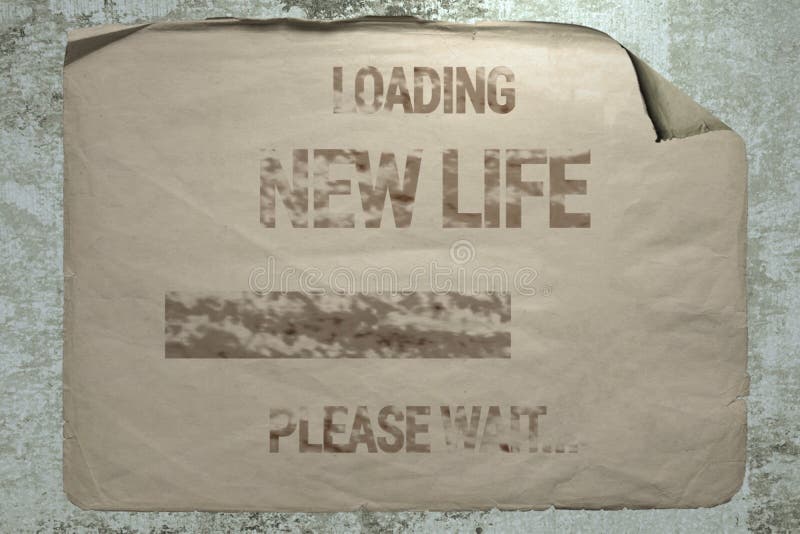 Loading new life stock image. Image of aspiration, media - 106938419