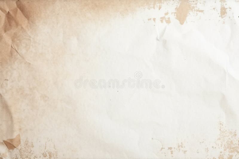 Empty Old Paper Background. Brown Vinage Texture Stock Illustration ...